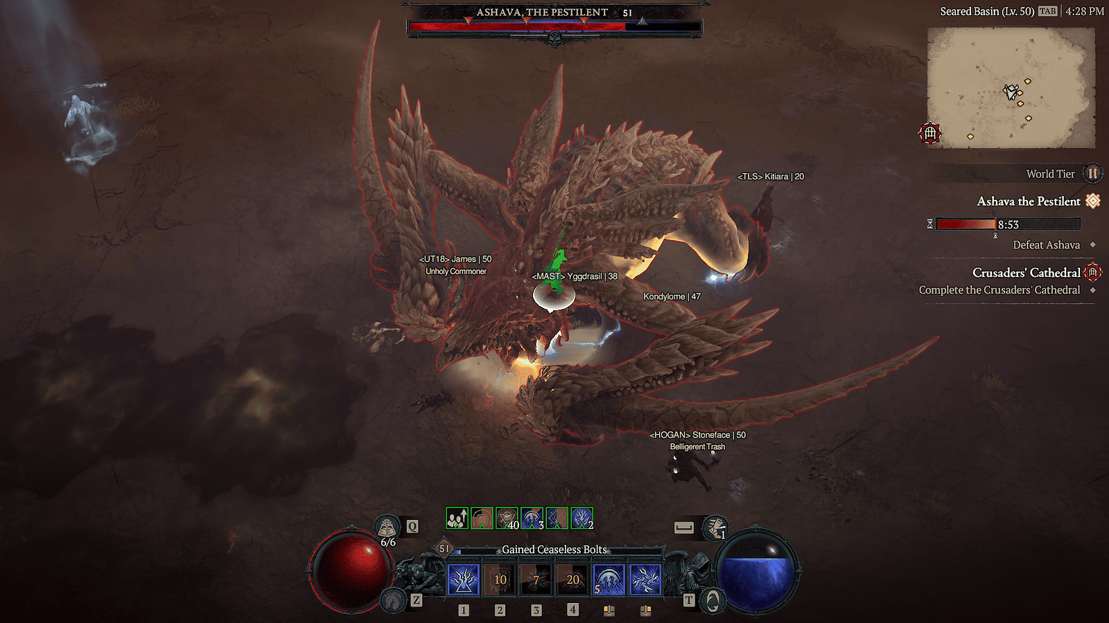 How to find every world boss in Diablo 4