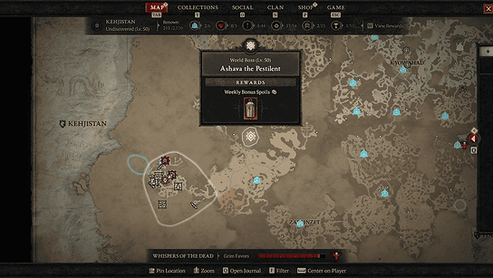 How to find every world boss in Diablo 4