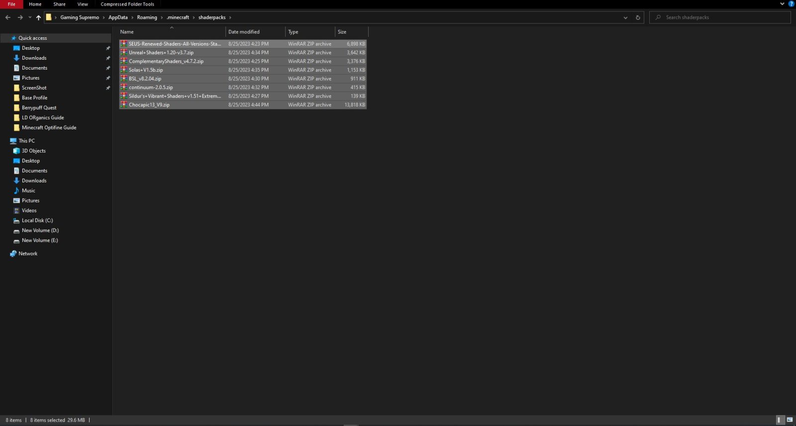 How To Install Minecraft Shaders With Optifine